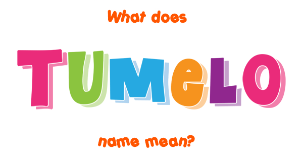 Tumelo name - Meaning of Tumelo